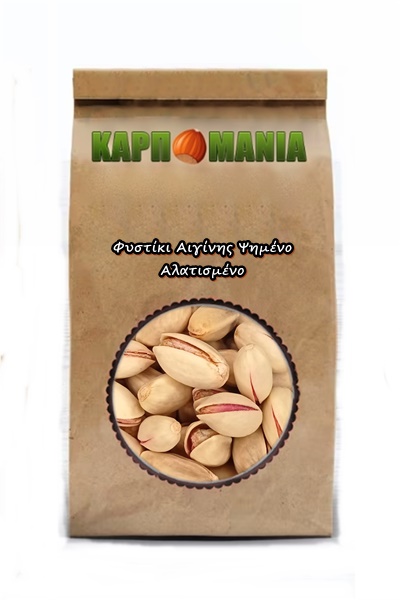 Φυστίκι Κελυφωτό Ψημένο Αλατισμένο για αγορά από 2,60€ | Karpomania.gr